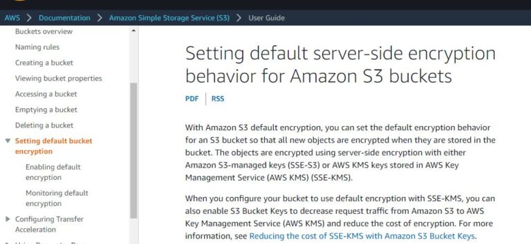 Use Amazon S3 Encryption in Simple Way - Tools Pond